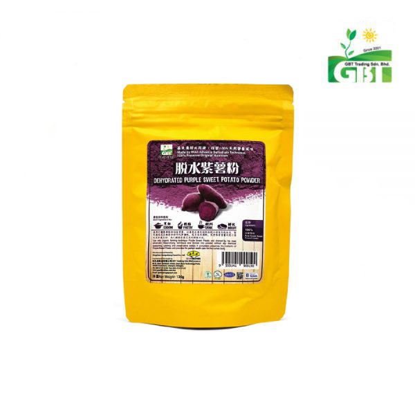 Purple Sweet Potato Powder 脱水烘焙紫薯粉 120g - GBT Trading Sdn Bhd
